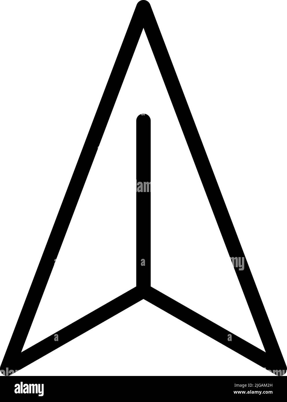 Arrow Cursor Icon Simple Thin Line Outline Vector Of Arrows Icons For Ui And Ux Website Or