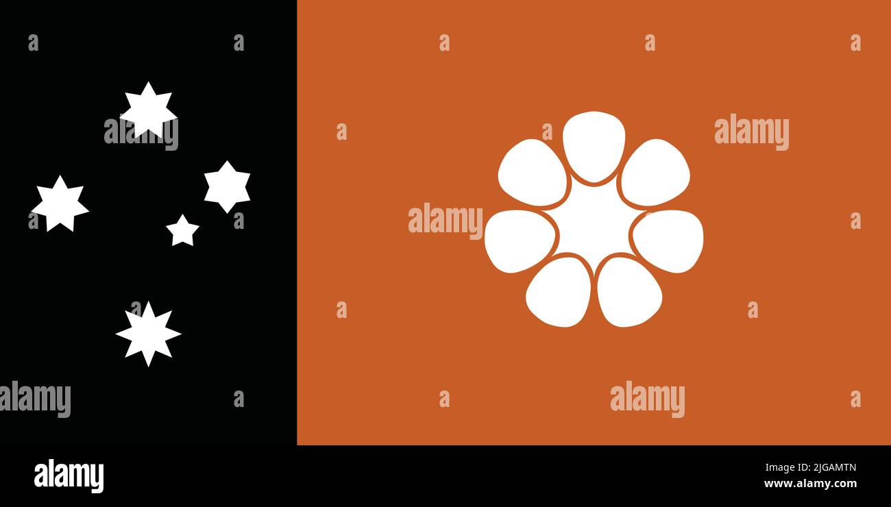 Flag of the NORTHERN TERRITORY, AUSTRALIA Stock Vector Image & Art - Alamy
