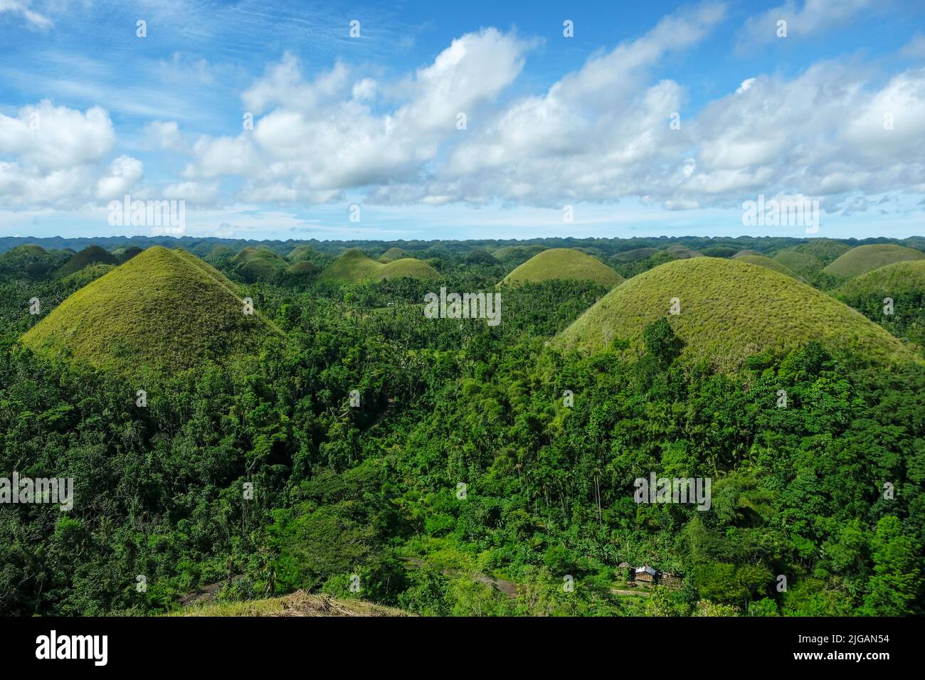 The Chocolate Hills are a geological formation in Bohol Island ...
