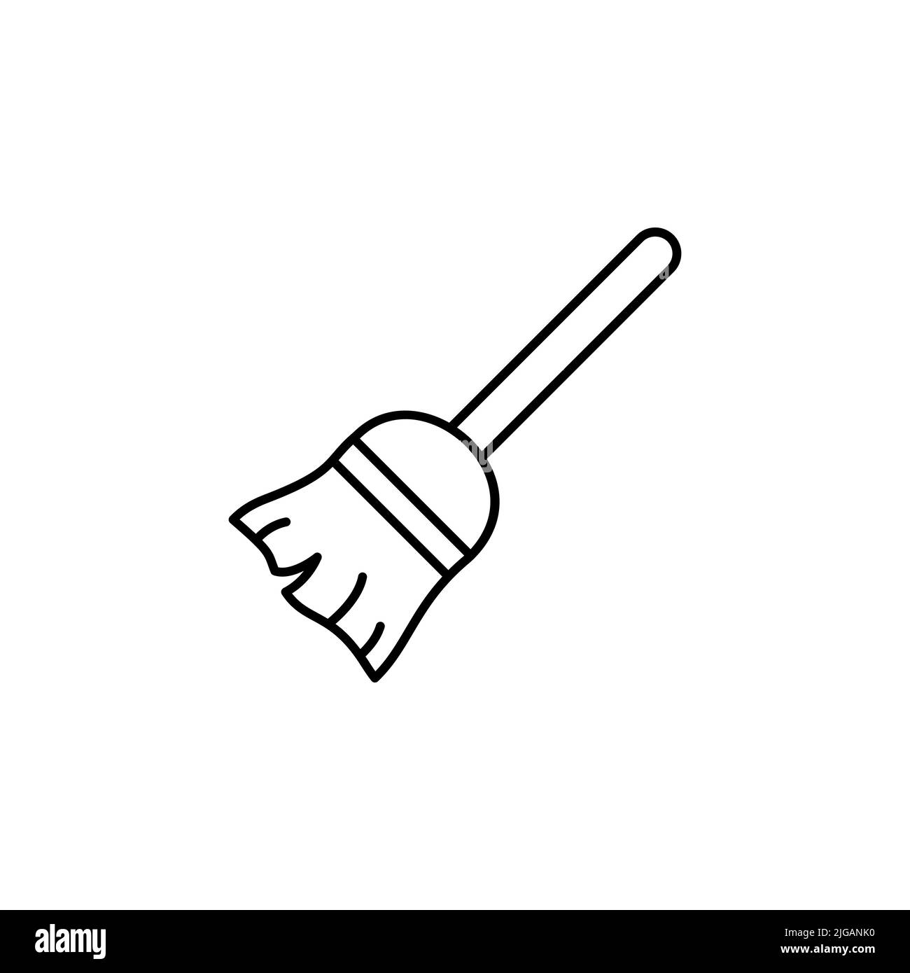 Simple broom Black and White Stock Photos & Images - Alamy