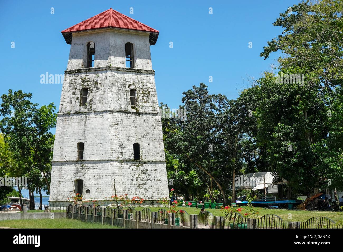 Panglao, Philippines - June 2022: The Panglao Watchtower, erected in ...