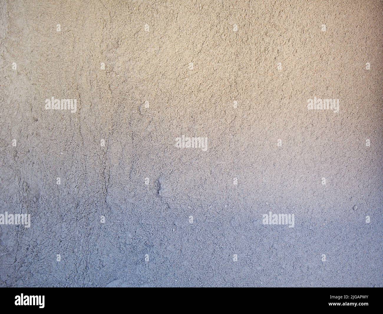 Top view of Cement Concrete Powder. Wall Painting Preparation at home ...