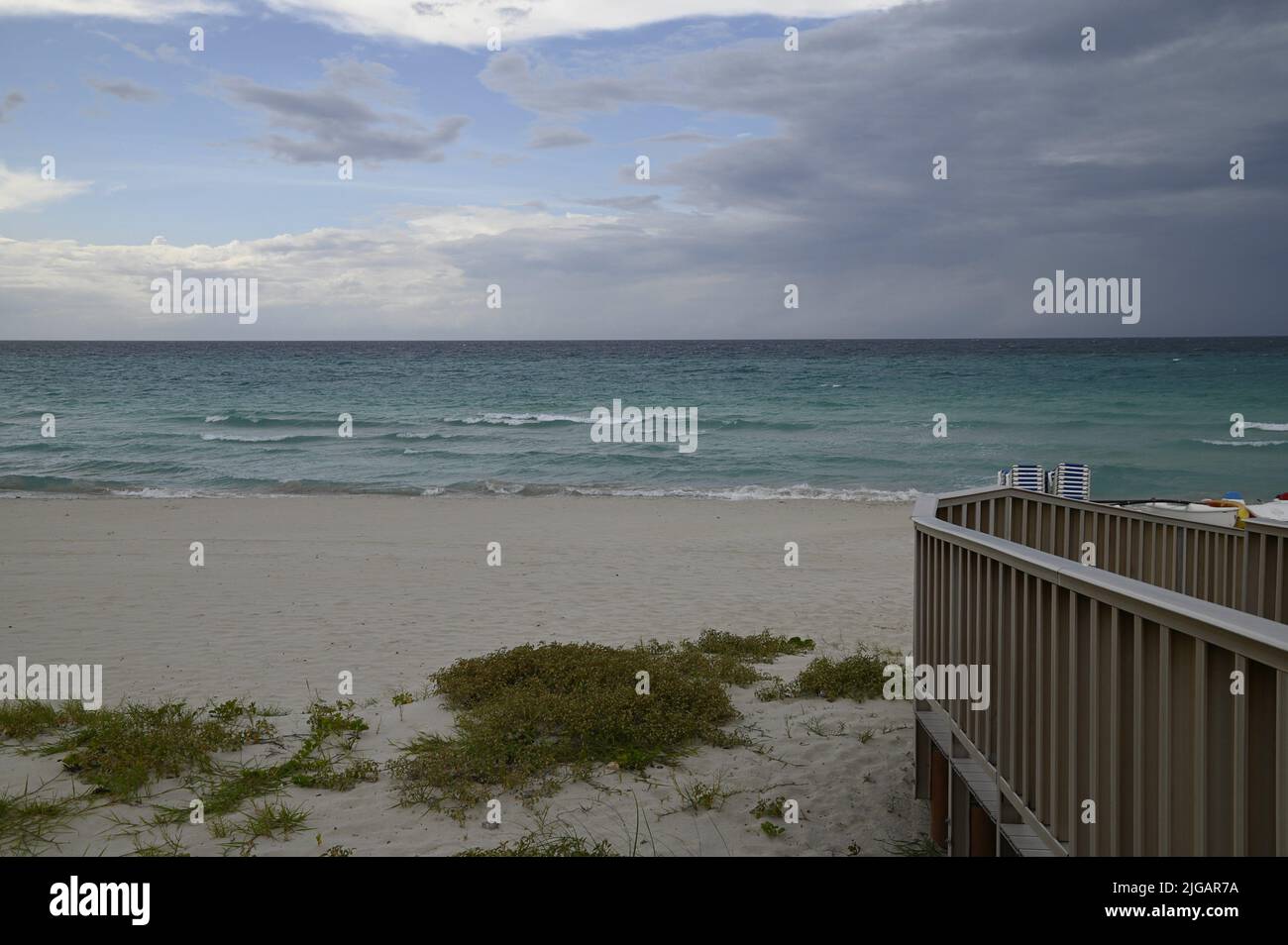 Seascape on the coastline of Varadero a resort town in Matanzas, Cuba ...