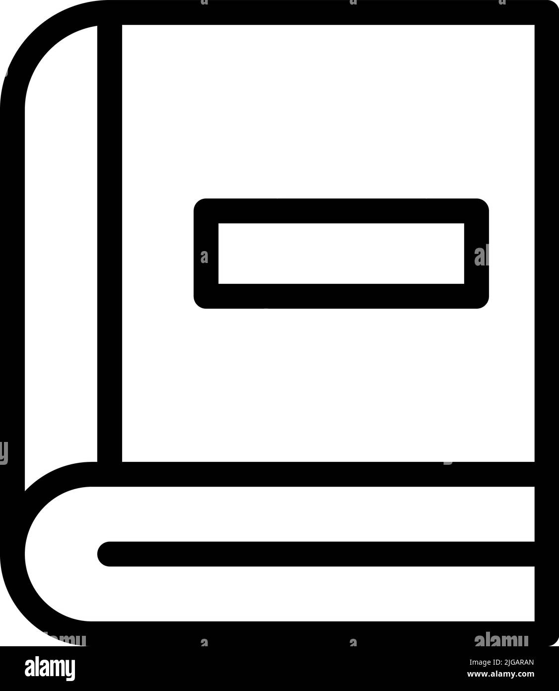 Book Icon Simple Thin Line Outline Vector Of Book Icons For Ui And Ux Website Or Mobile
