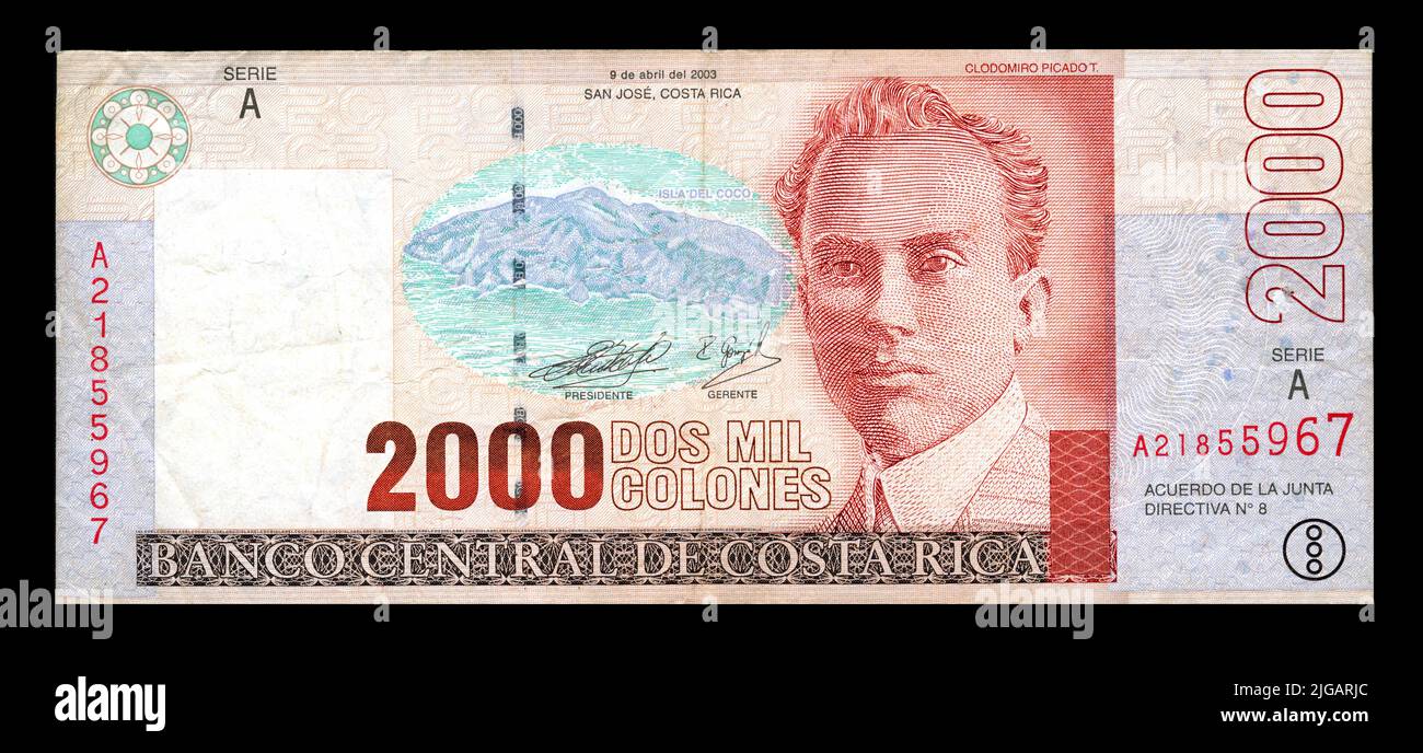 2000 colones hi-res stock photography and images - Alamy