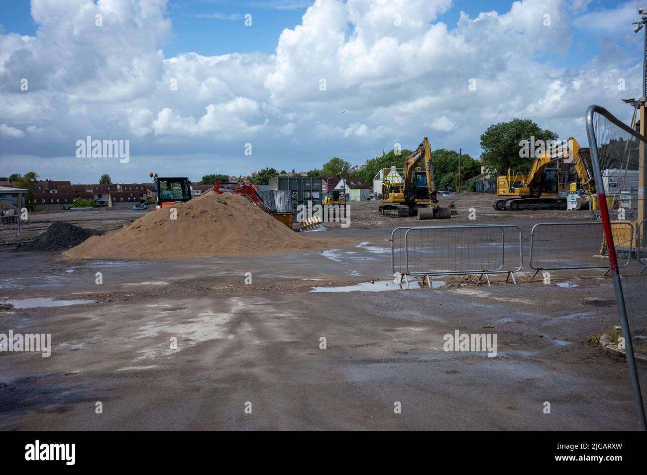 The former Kleeneze site, Hanham cleared ready for house development by ...