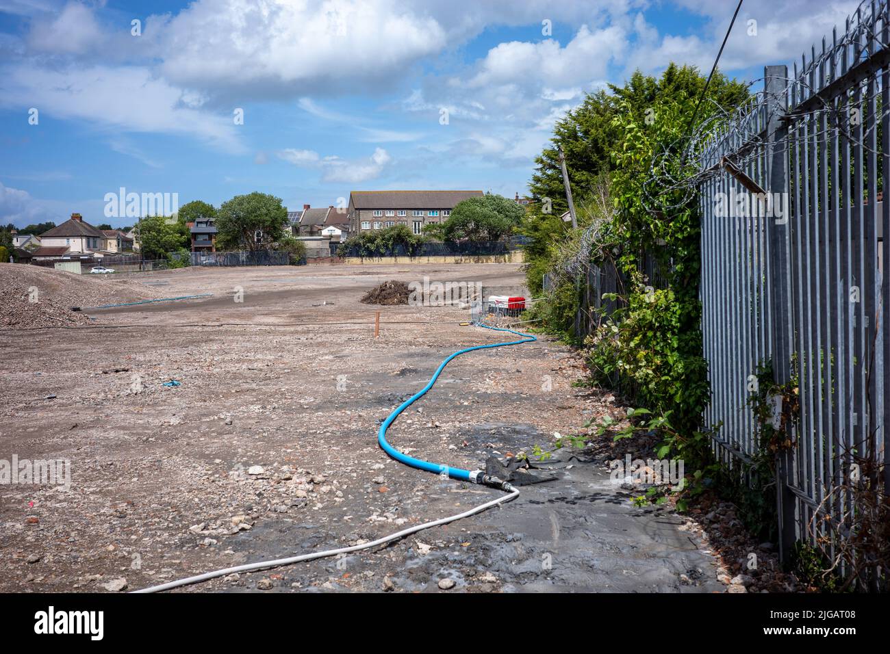 The former Kleeneze site, Hanham cleared ready for house development by ...