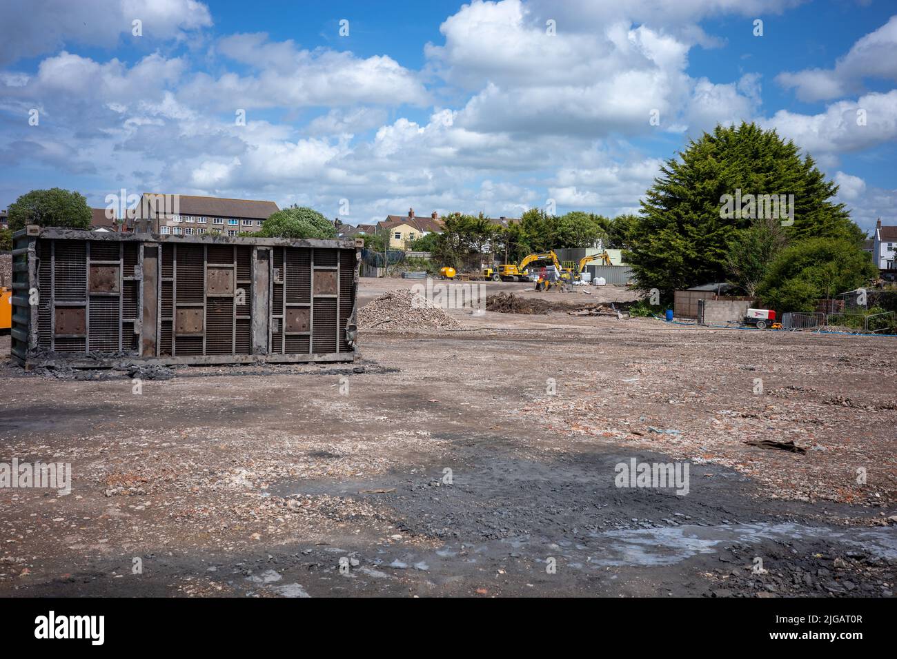 The former Kleeneze site, Hanham cleared ready for house development by ...