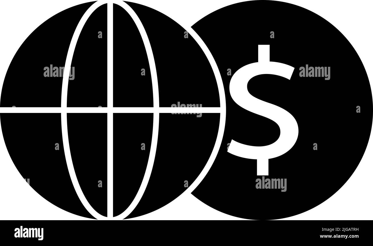 currency, exchange icon. Simple glyph vector of business set for UI and ...