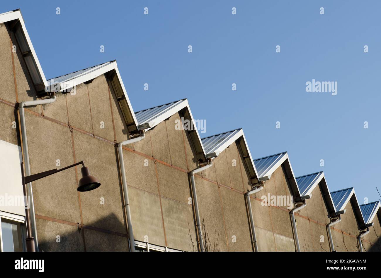 industrial building in Nantes, classical architecture Stock Photo - Alamy