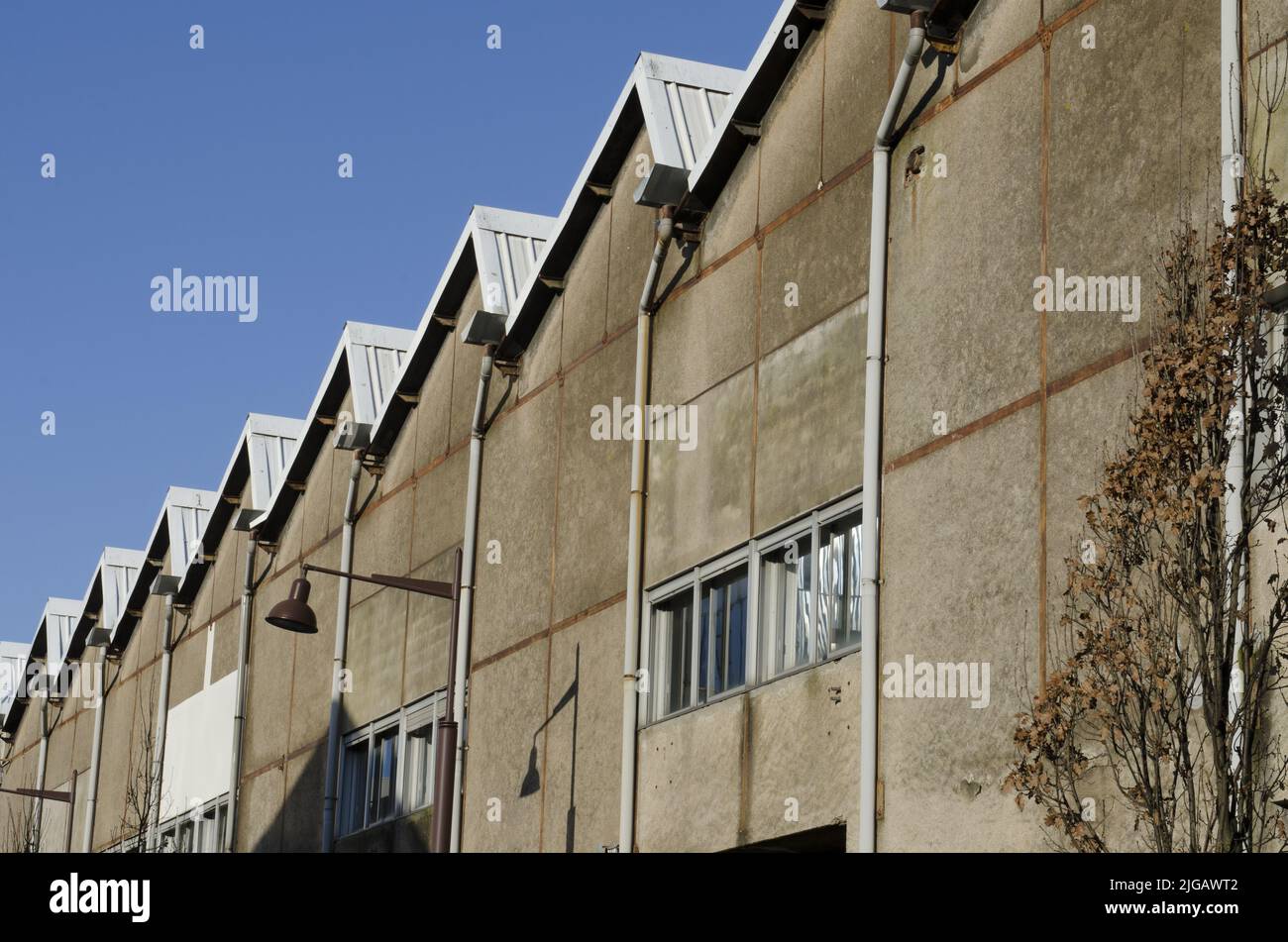 industrial building in Nantes, classical architecture Stock Photo - Alamy