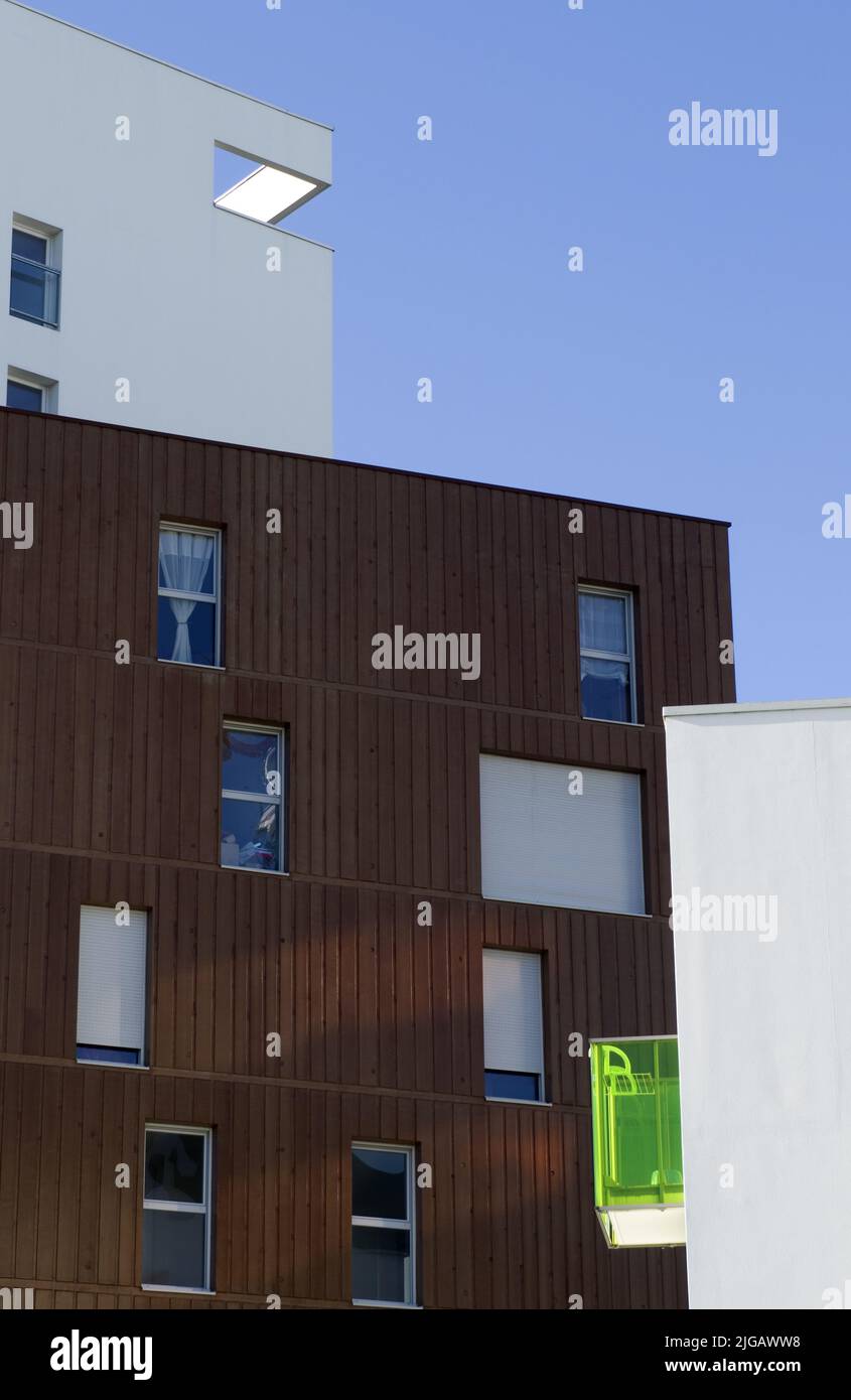 contemporary architecture in nantes, France Stock Photo - Alamy