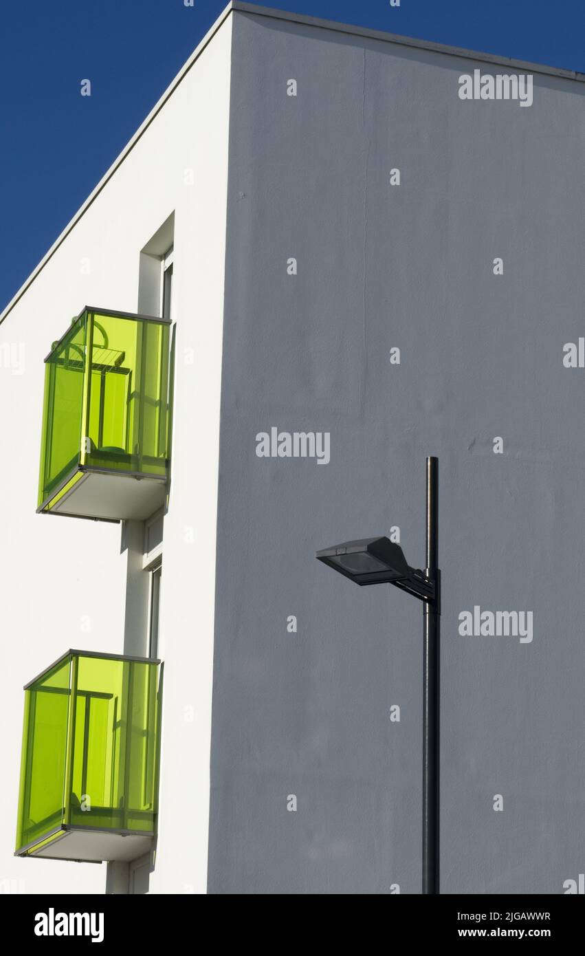 contemporary architecture in nantes, France Stock Photo - Alamy