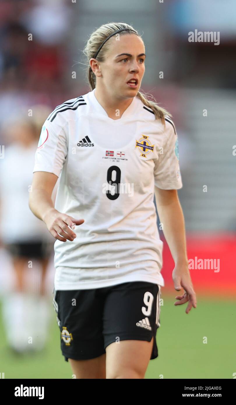 SOUTHAMPTON ENGLAND - JULY 07 :Simone Magill (Everton)of Northern ...