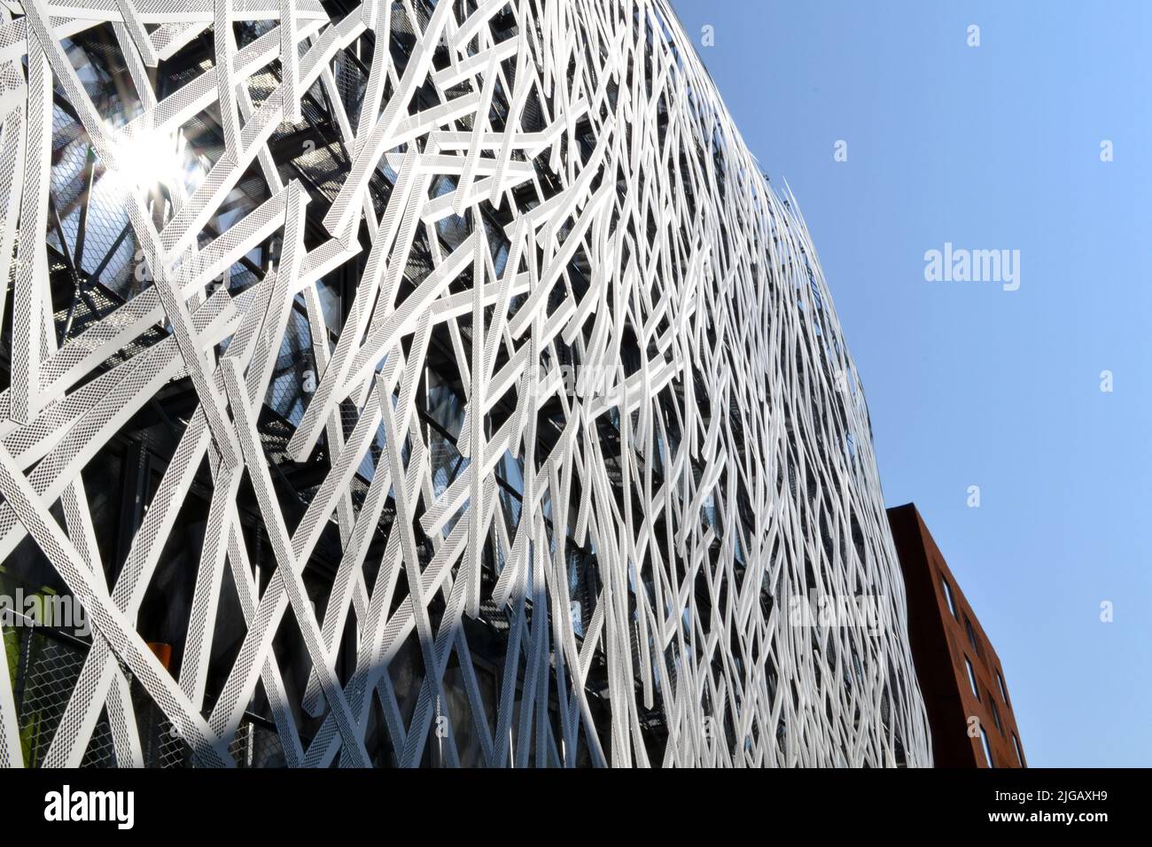 contemporary architecture at Ile de Nantes, Nantes, France Stock Photo ...