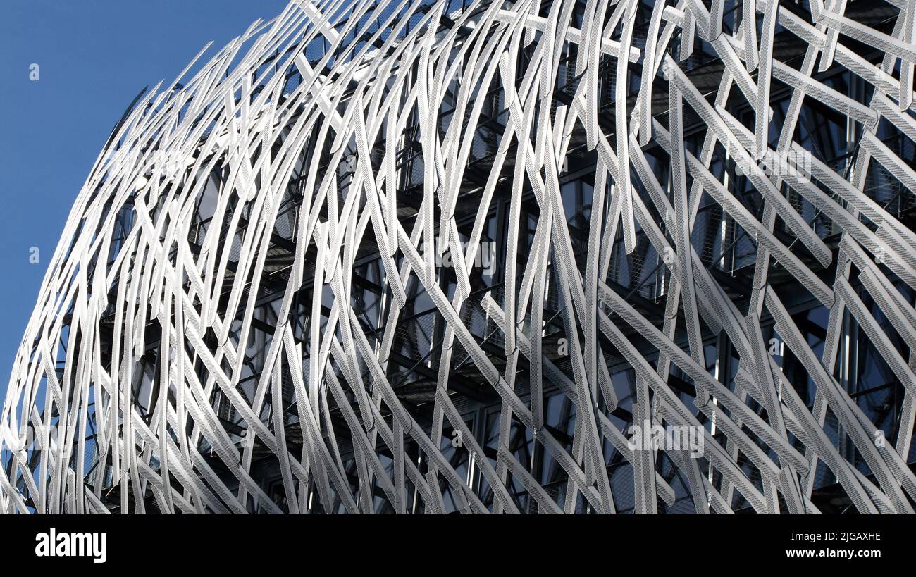 contemporary architecture at Ile de Nantes, Nantes, France Stock Photo ...
