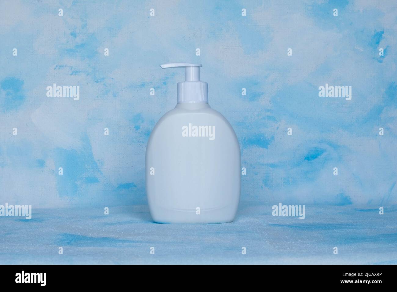 Pure white, plastic, container. Packaging, bottle template for ...