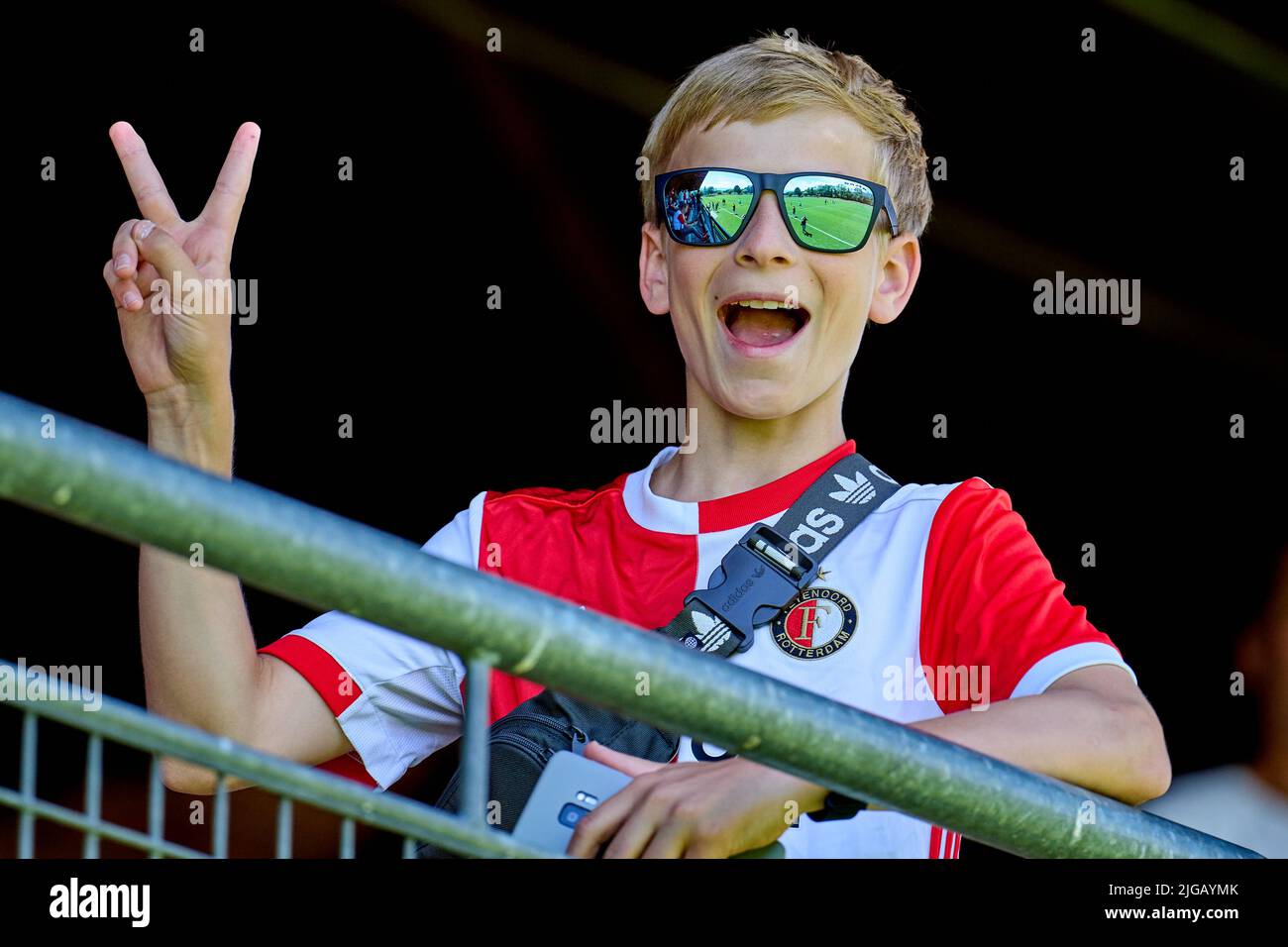 Anif - supporter during the match between RB Salzburg v Feyenoord at ...