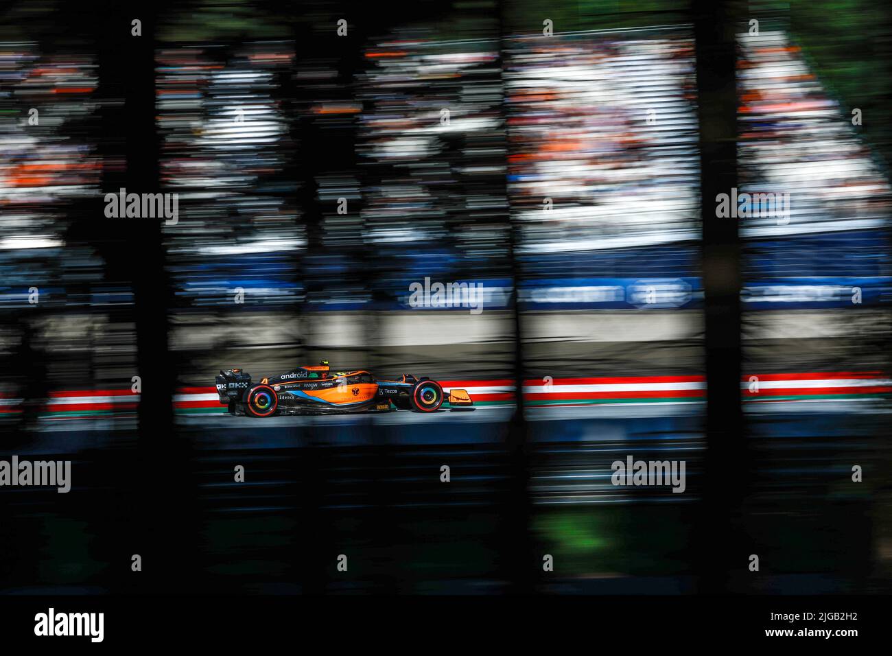 Spielberg, Austria. 8th July, 2022. #4 Lando Norris (GBR, McLaren F1 ...