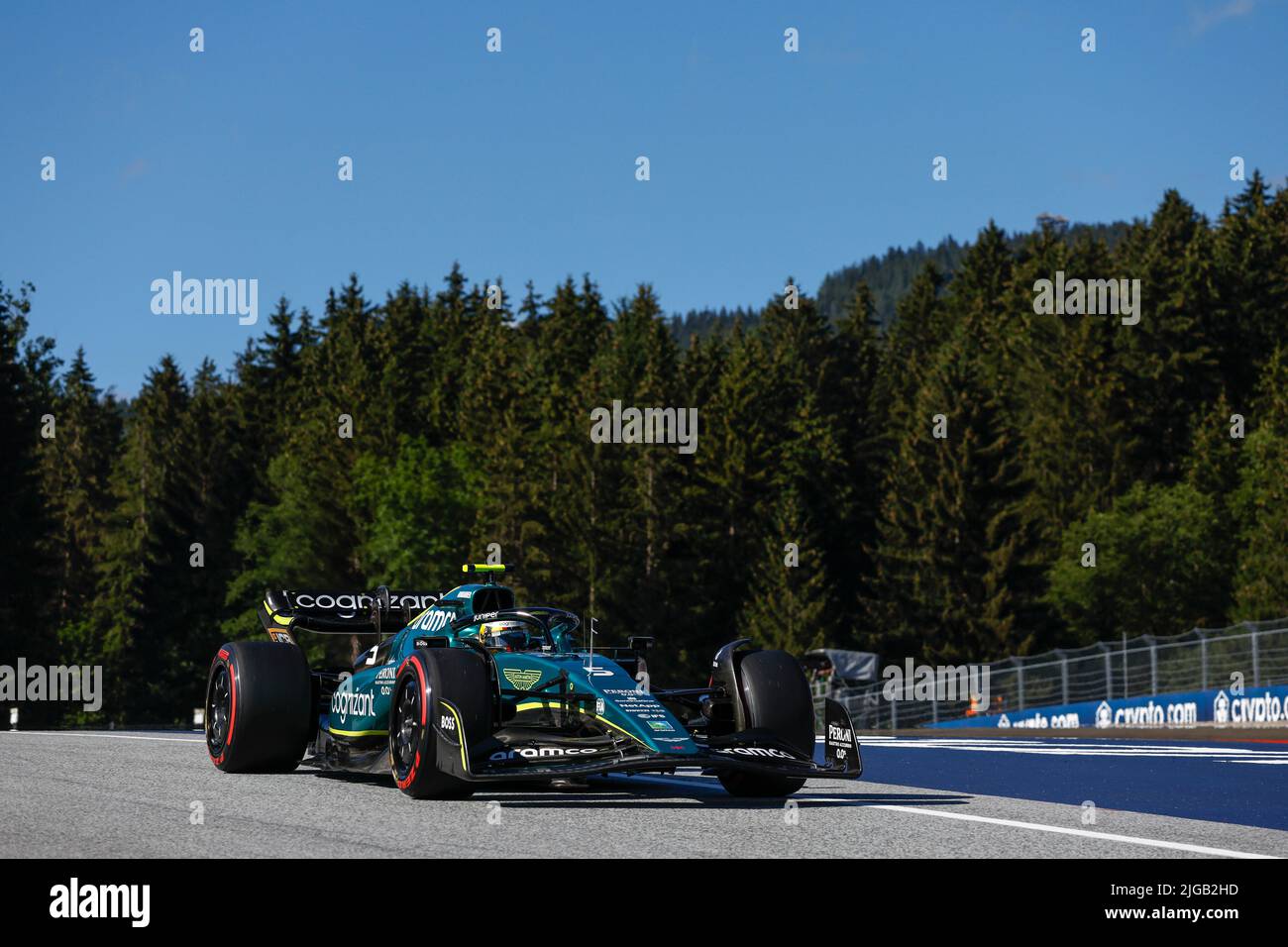 Spielberg, Austria. 8th July, 2022. #5 Sebastian Vettel (DEU, Aston ...