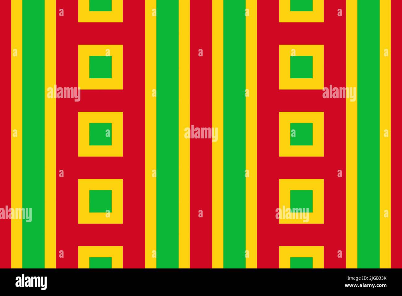 Geometric pattern in the colors of the national flag of Mali. The ...