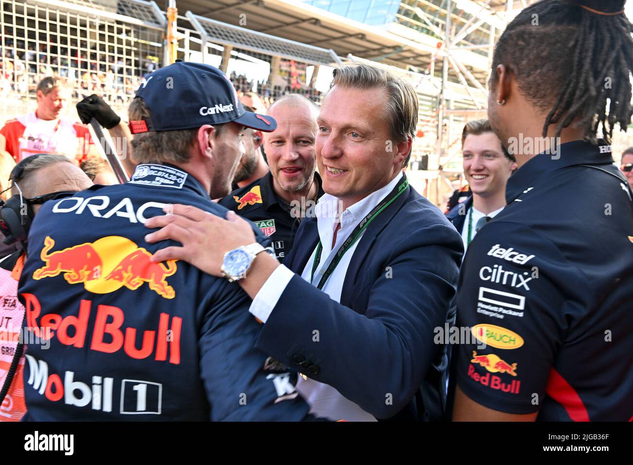 Spielberg, Austria. 8th July, 2022. #1 Max Verstappen (NLD, Oracle Red ...
