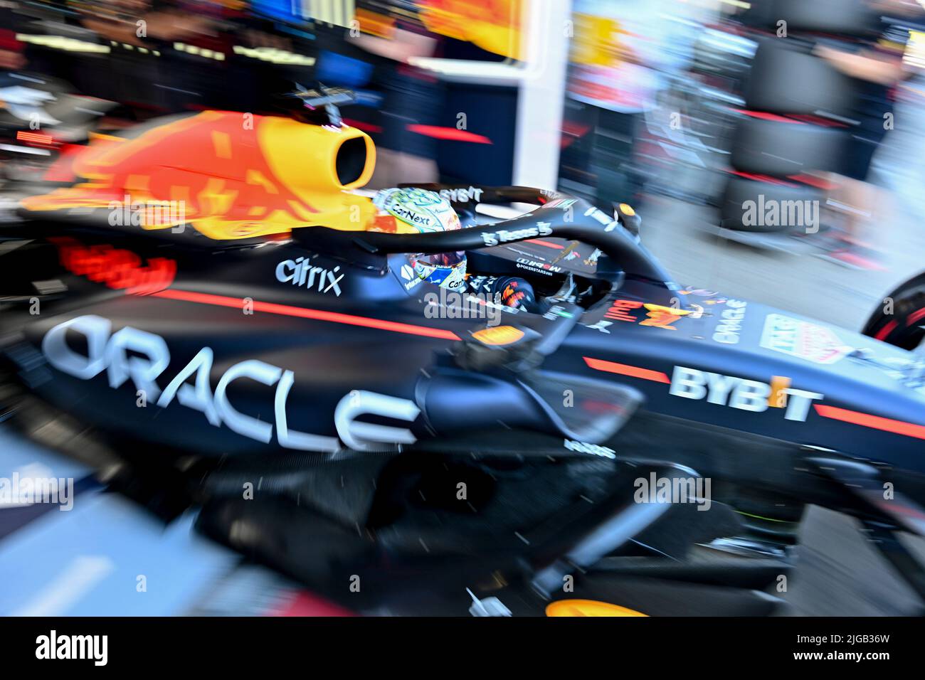 Spielberg, Austria. 8th July, 2022. #1 Max Verstappen (NLD, Oracle Red ...