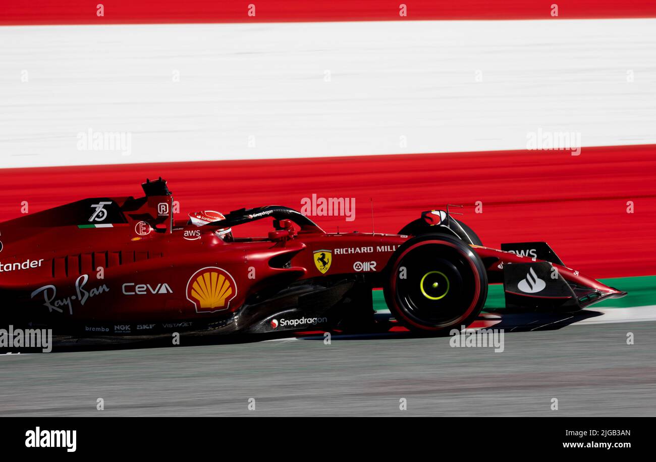 Spielberg, Austria. 8th July, 2022. #16 Charles Leclerc (MCO, Scuderia ...