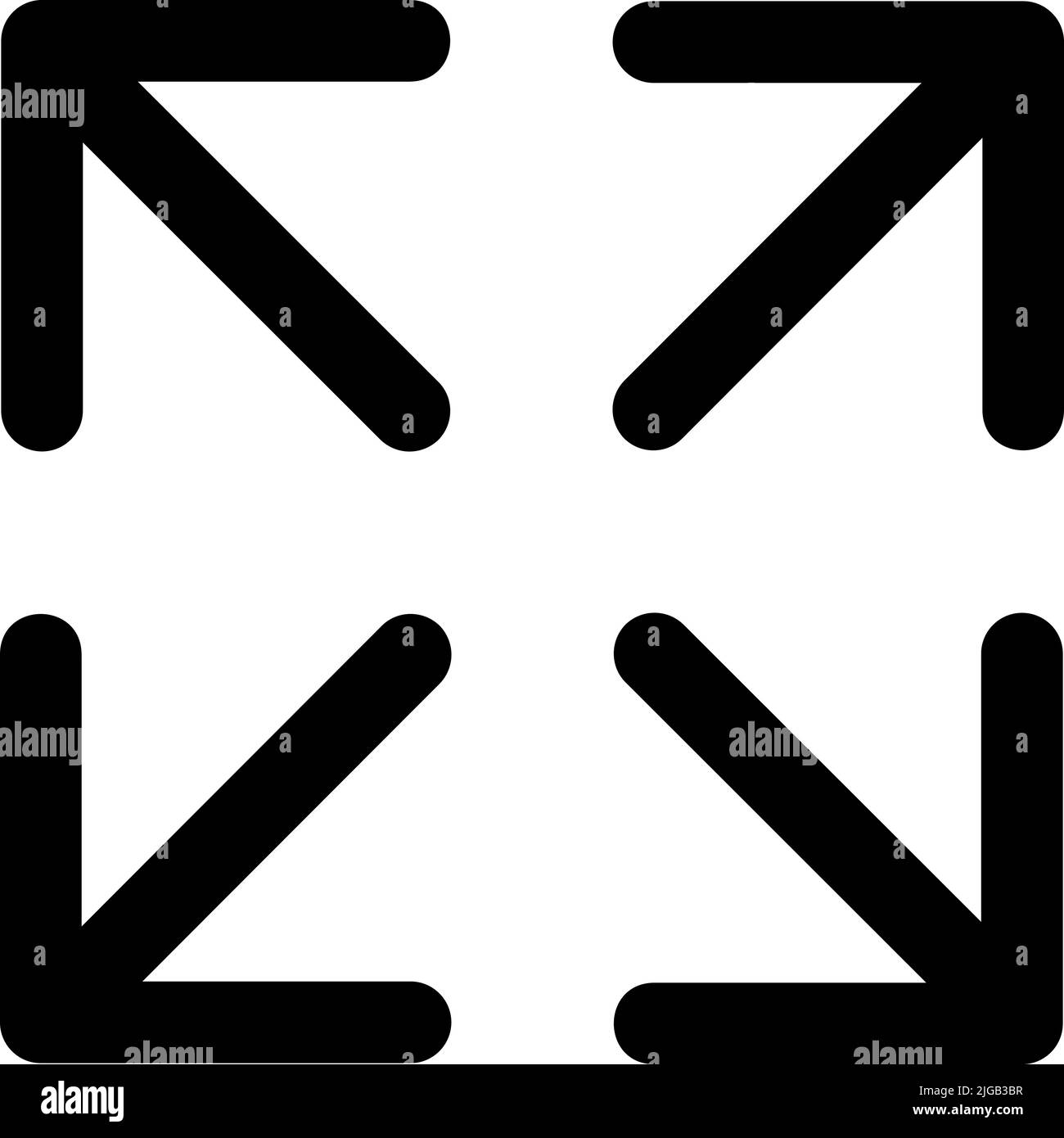 Four corners marker Stock Vector Images - Alamy