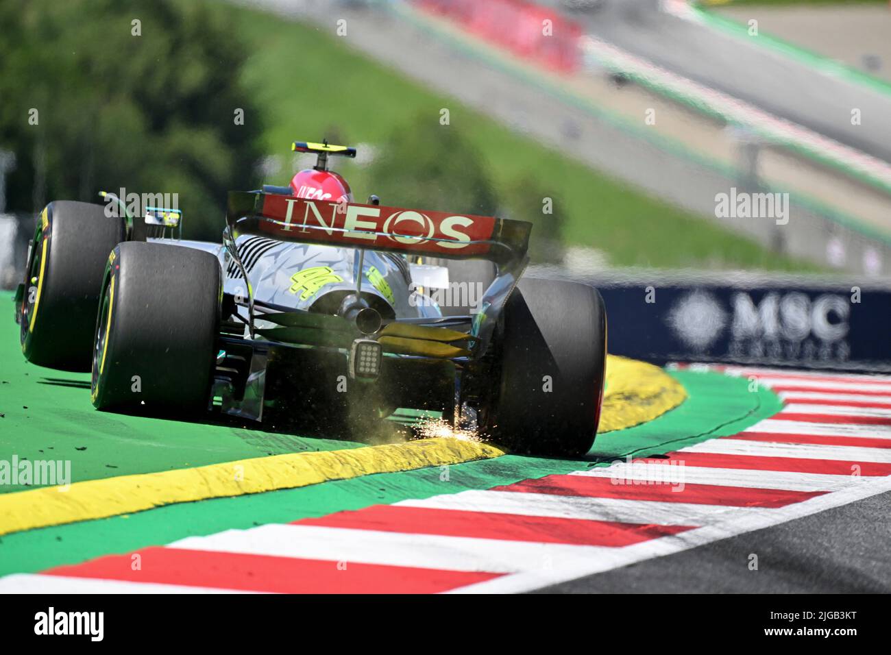 Spielberg, Austria. 8th July, 2022. #44 Lewis Hamilton (GBR, Mercedes ...