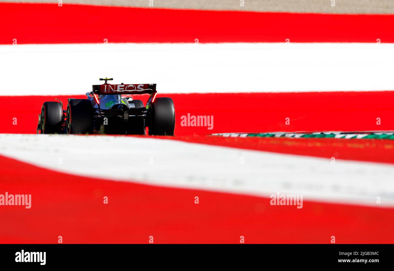 Spielberg, Austria. 8th July, 2022. #44 Lewis Hamilton (GBR, Mercedes ...