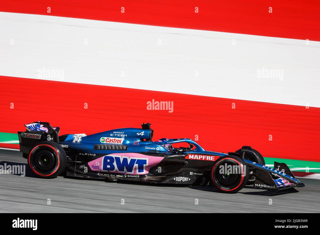 Spielberg, Austria. 8th July, 2022. #14 Fernando Alonso (ESP, BWT ...