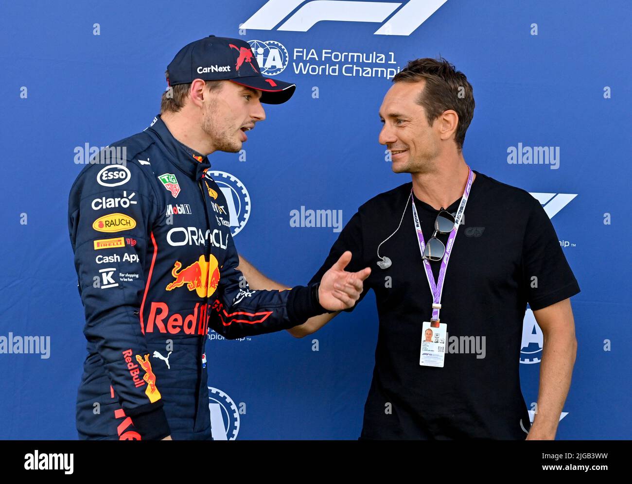 Spielberg, Austria. 8th July, 2022. #1 Max Verstappen (NLD, Oracle Red ...