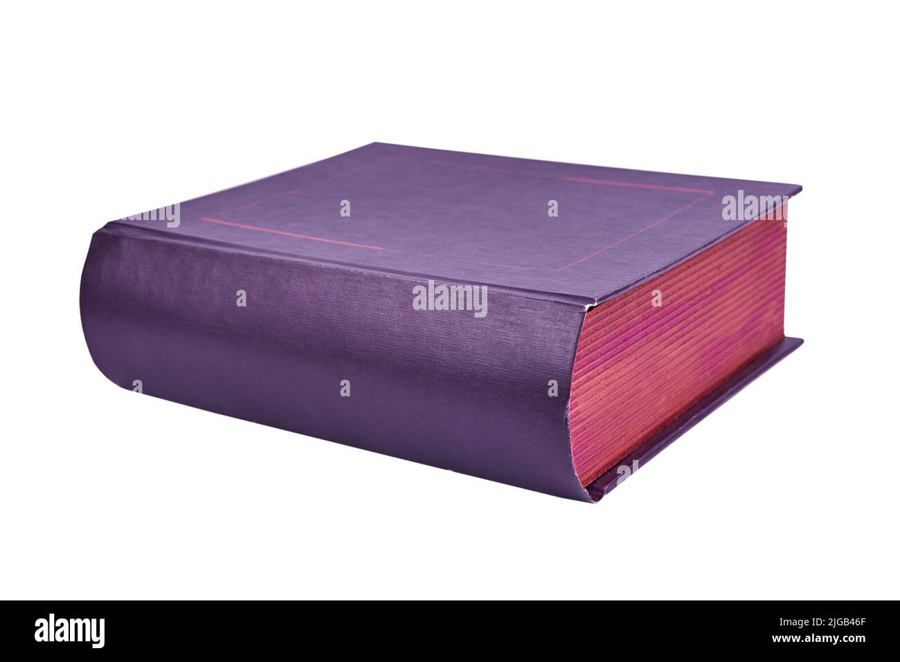 Big book isolated on white background Stock Photo - Alamy