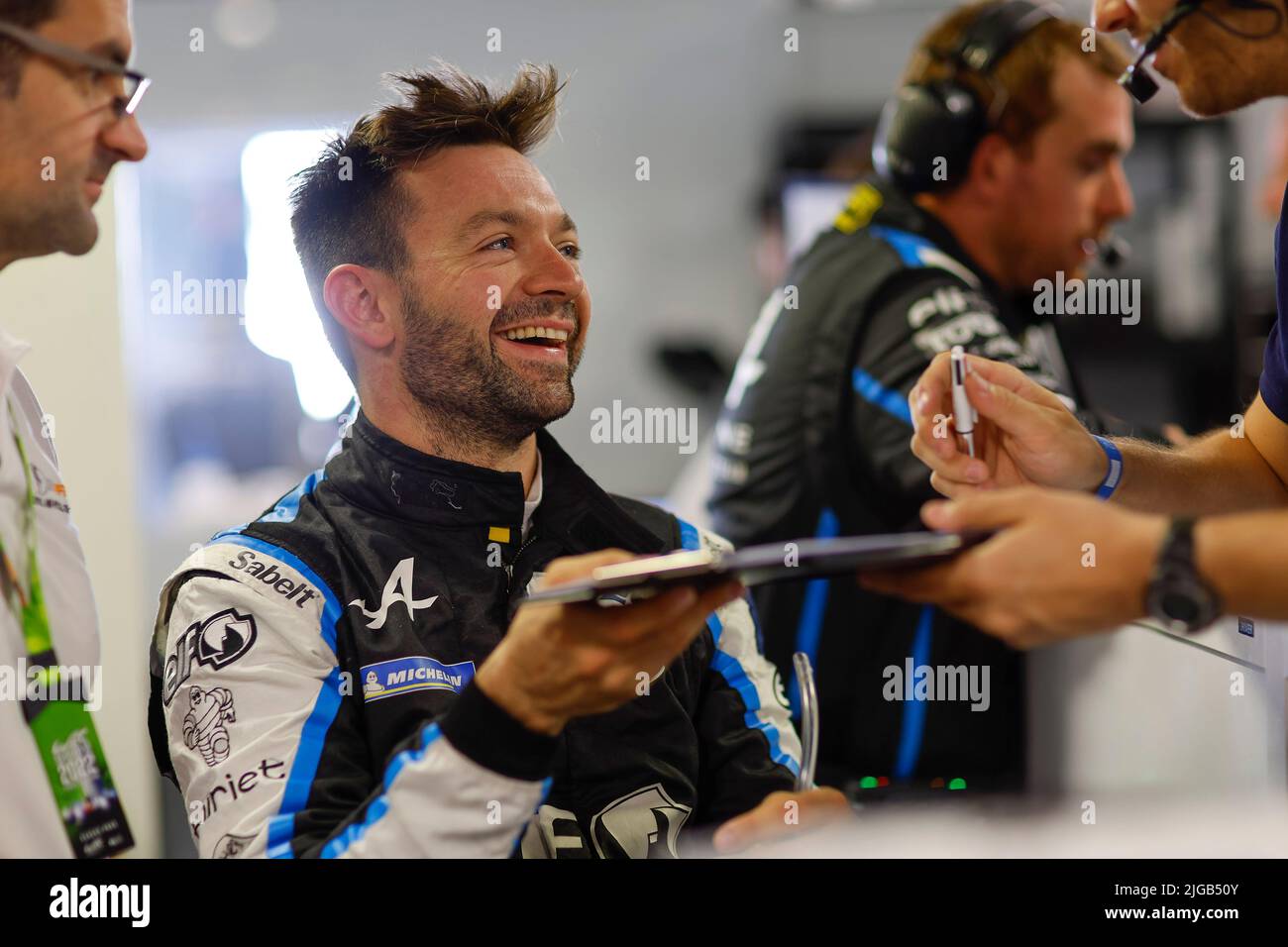 VAXIVIERE Matthieu (fra), Alpine Elf Team, Alpine A480 - Gibson ...