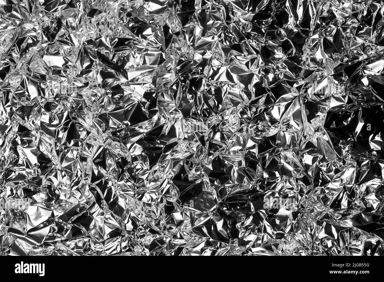 crumpled foil as an abstract background Stock Photo - Alamy