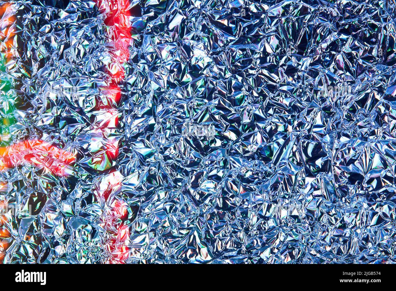 crumpled foil as an abstract background Stock Photo - Alamy