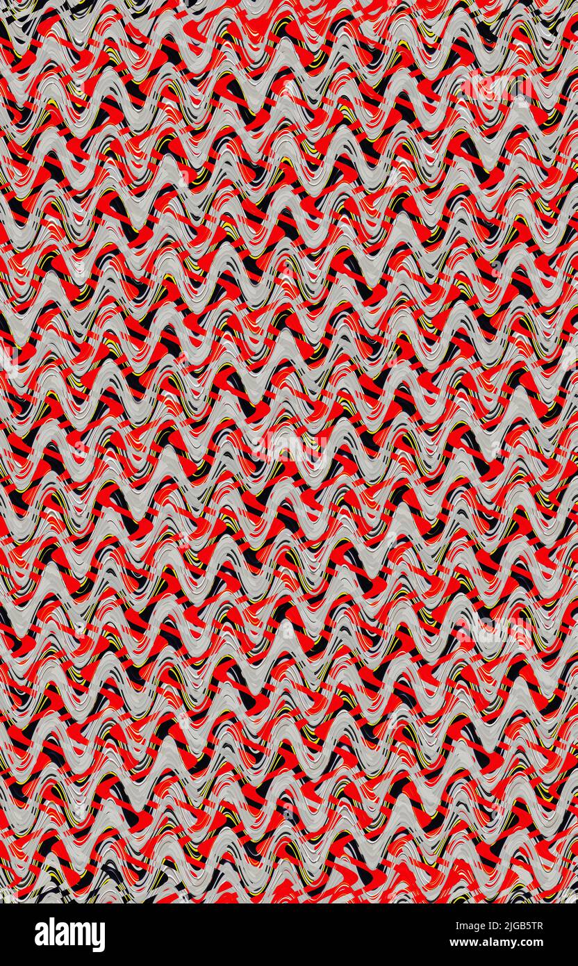 Abstract and contemporary digital art rustic waves design Stock Photo ...