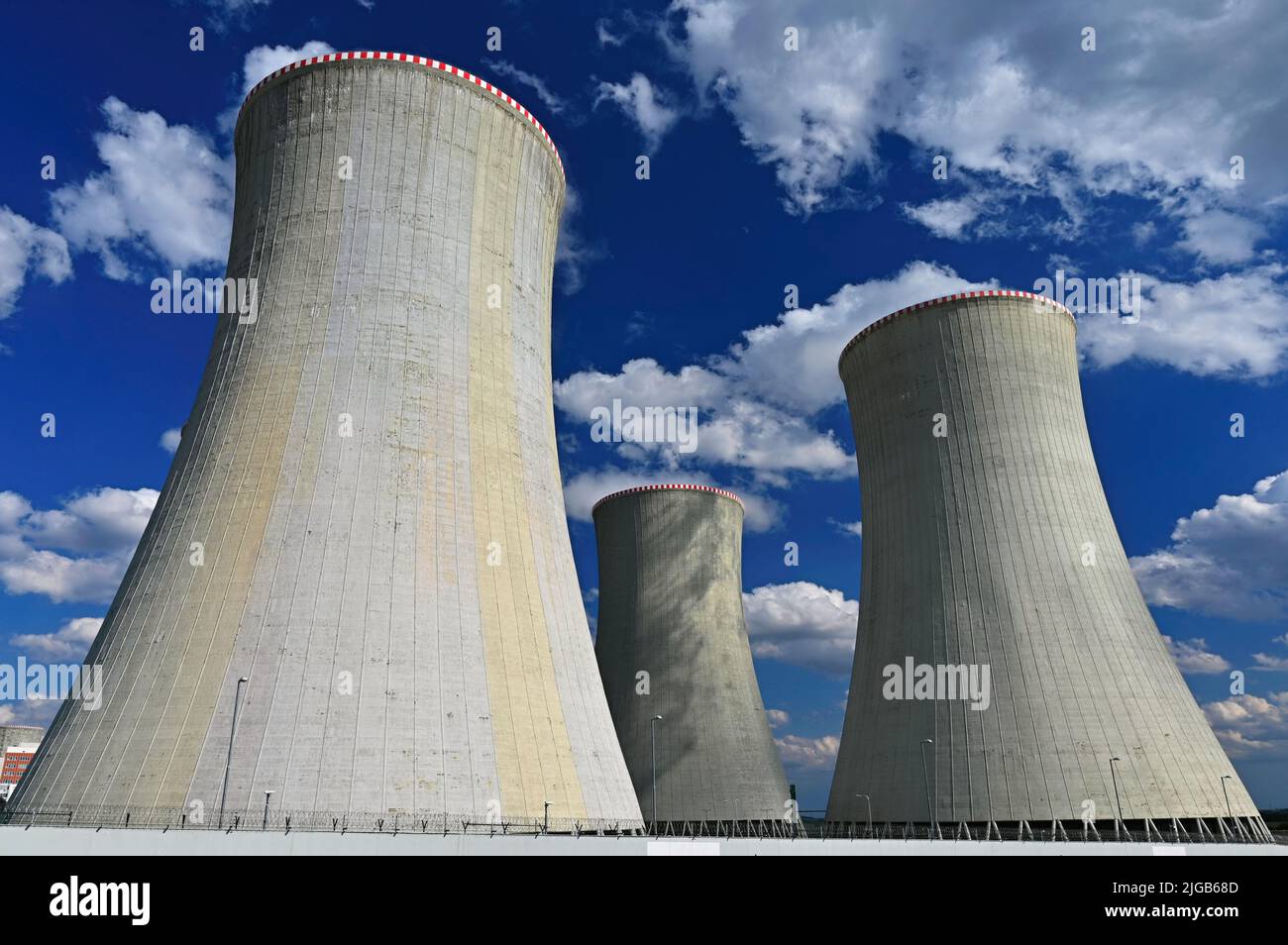 Nuclear power plant. Concept for industry and technology - energy ...