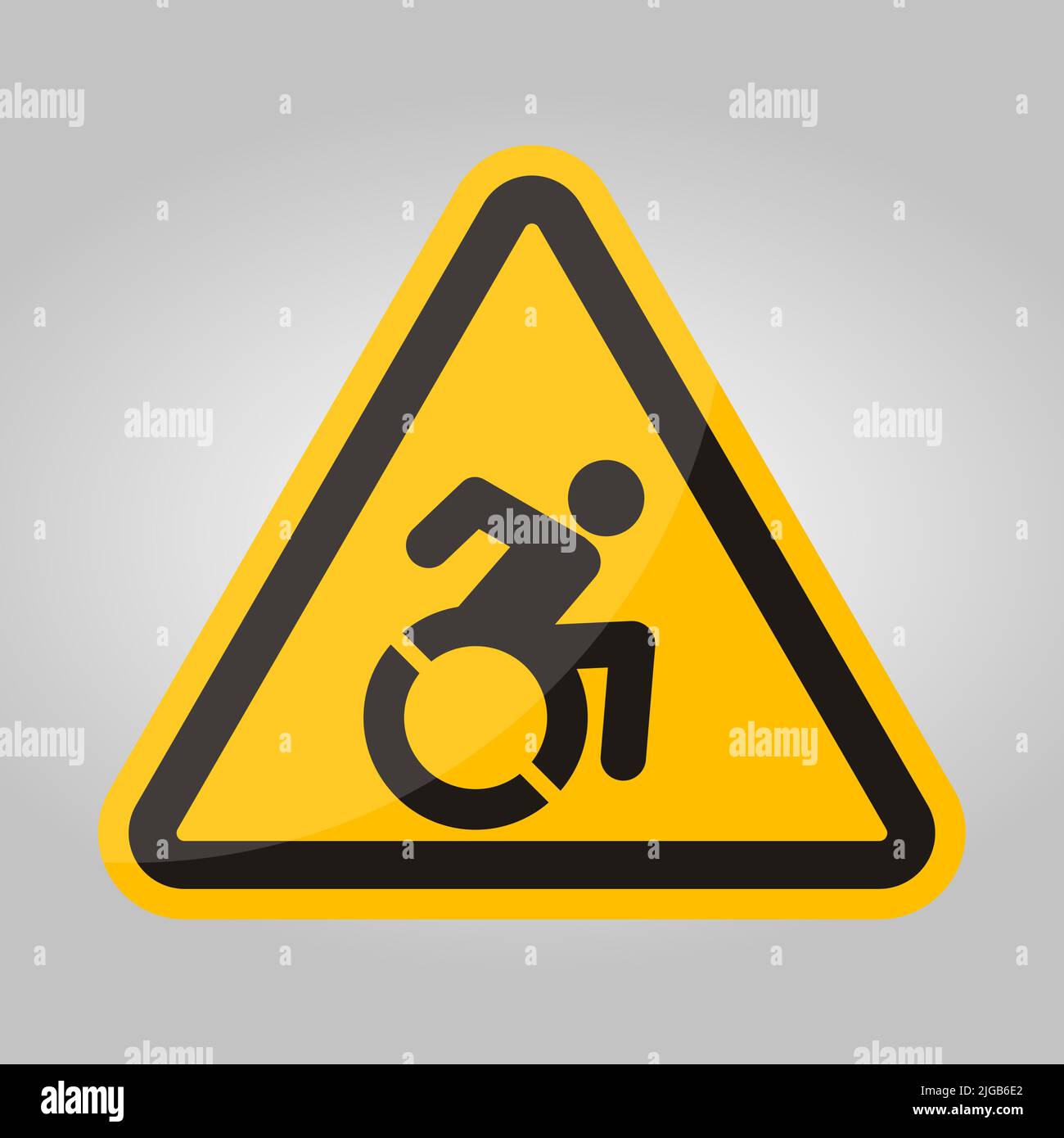 Accessible Parking Sign On White Background Stock Vector Image & Art ...