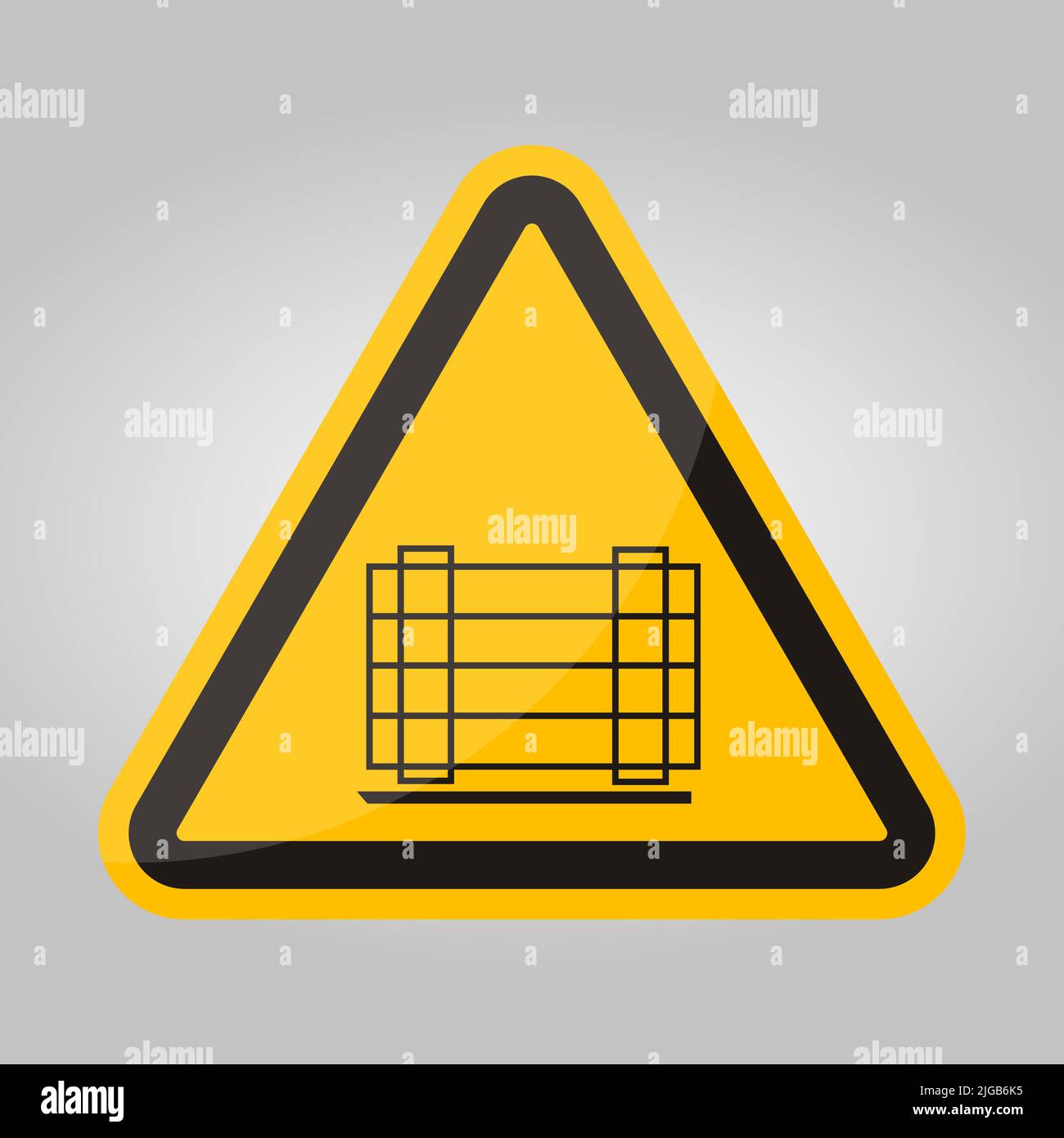 Do not Obstruct Symbol On White Background Stock Vector Image & Art - Alamy