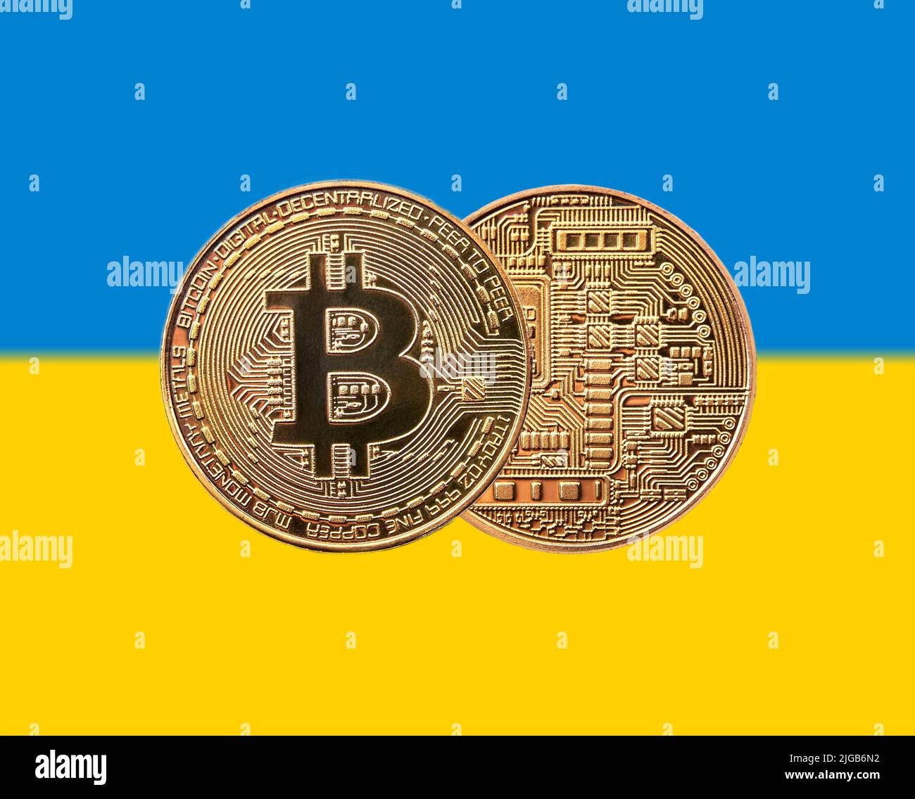 Coin virtual digital golden hi-res stock photography and images - Alamy