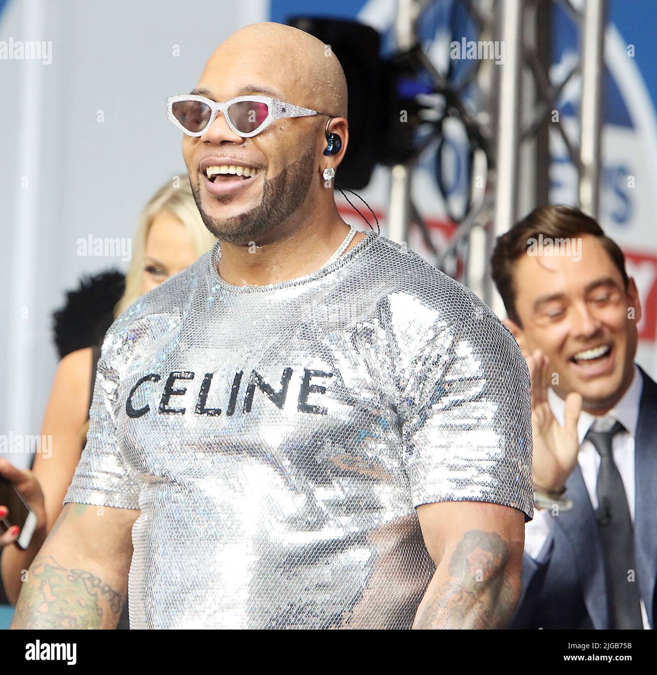 Flo Rida Performs On Fox And Friends All-American Summer Concert Series ...