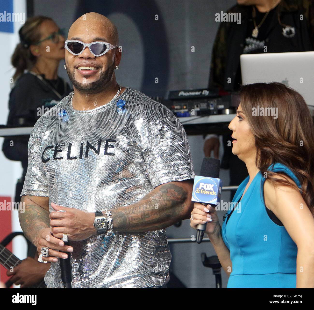 Flo Rida Performs On Fox And Friends All-American Summer Concert Series -PICTURED: Flo Rida ...