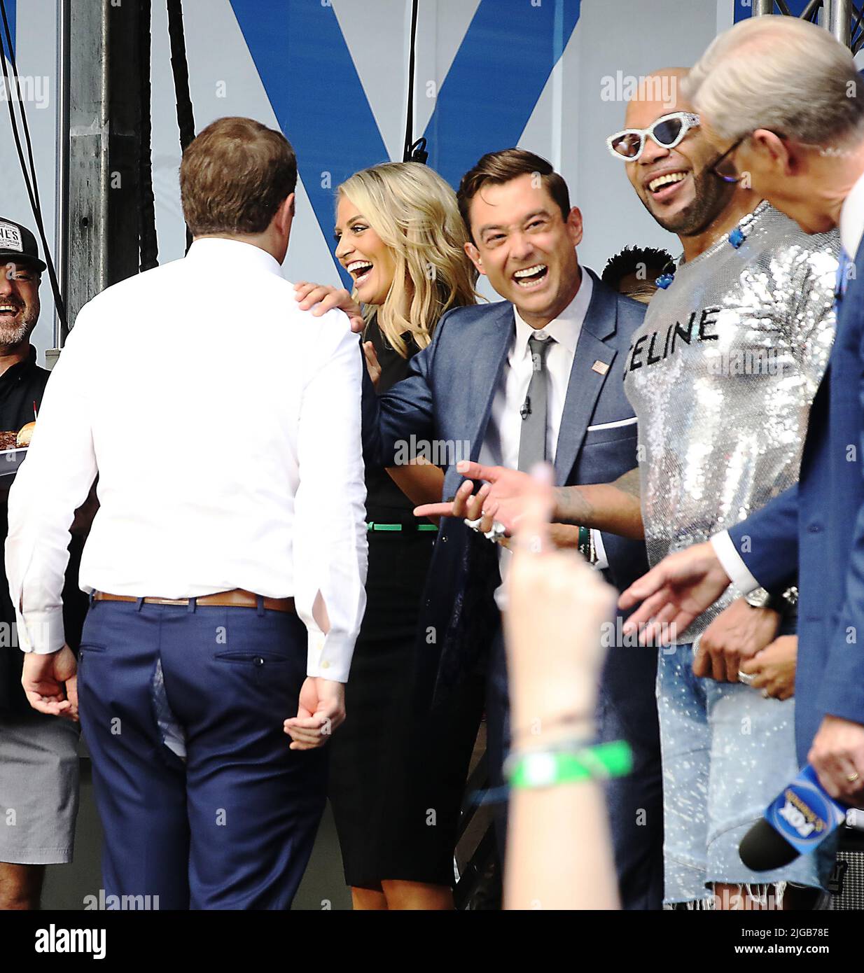 Flo Rida Performs On Fox And Friends All-American Summer Concert Series ...