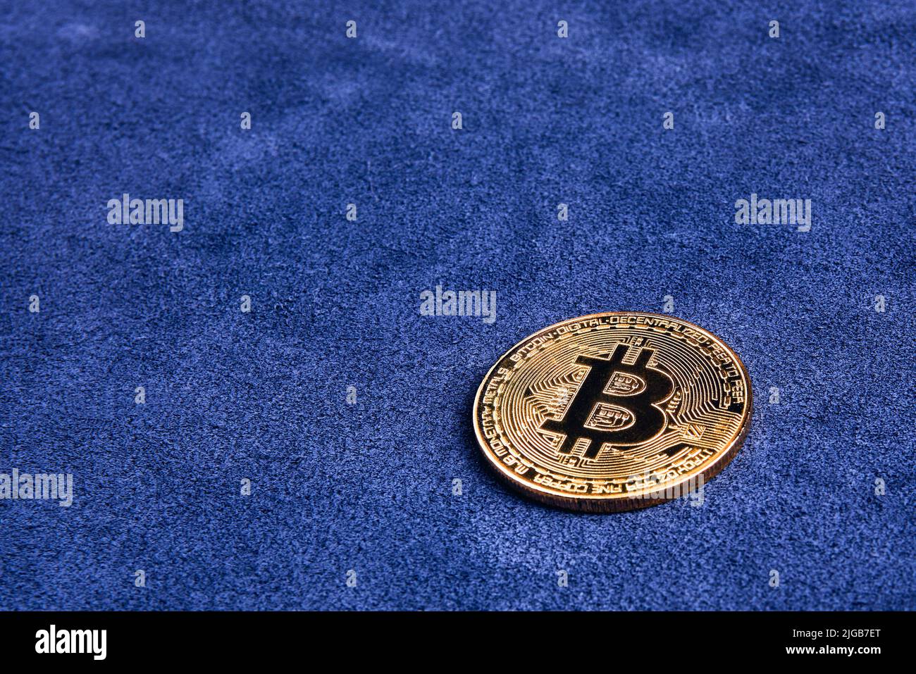 Digital currency physical blue hi-res stock photography and images - Alamy