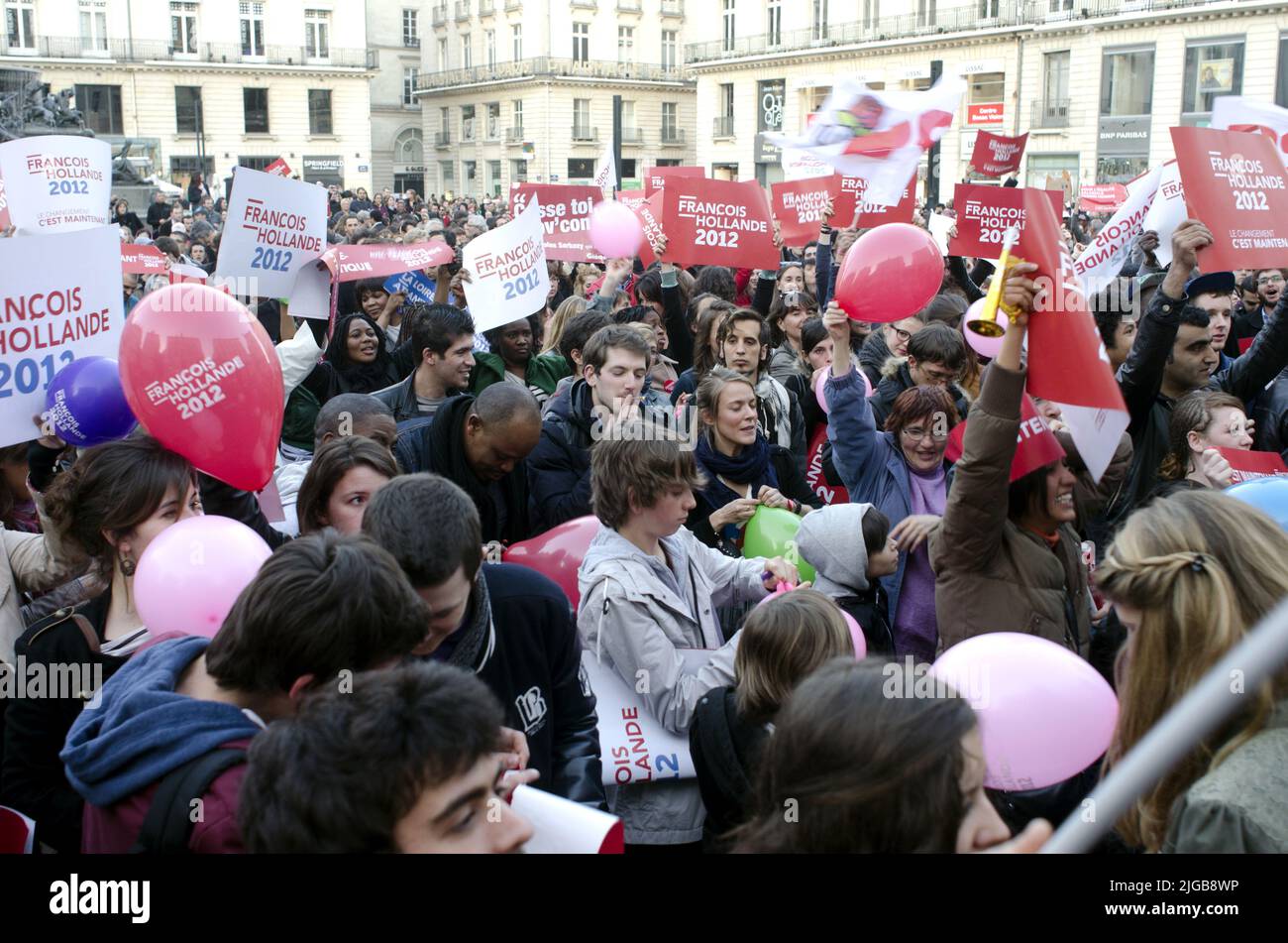 2012 presidential election poster background hi-res stock photography ...