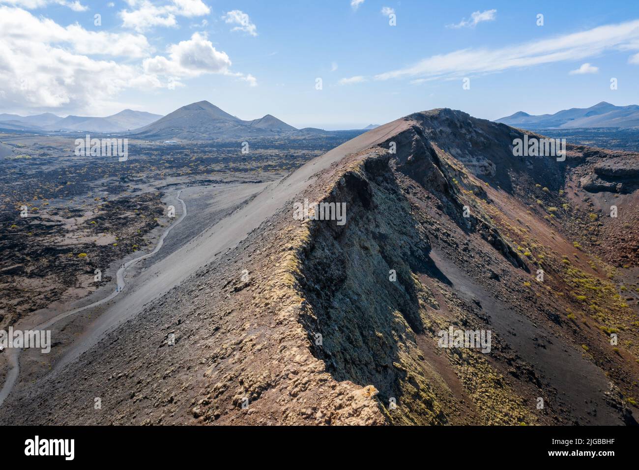 Volcanic ridge hi-res stock photography and images - Alamy