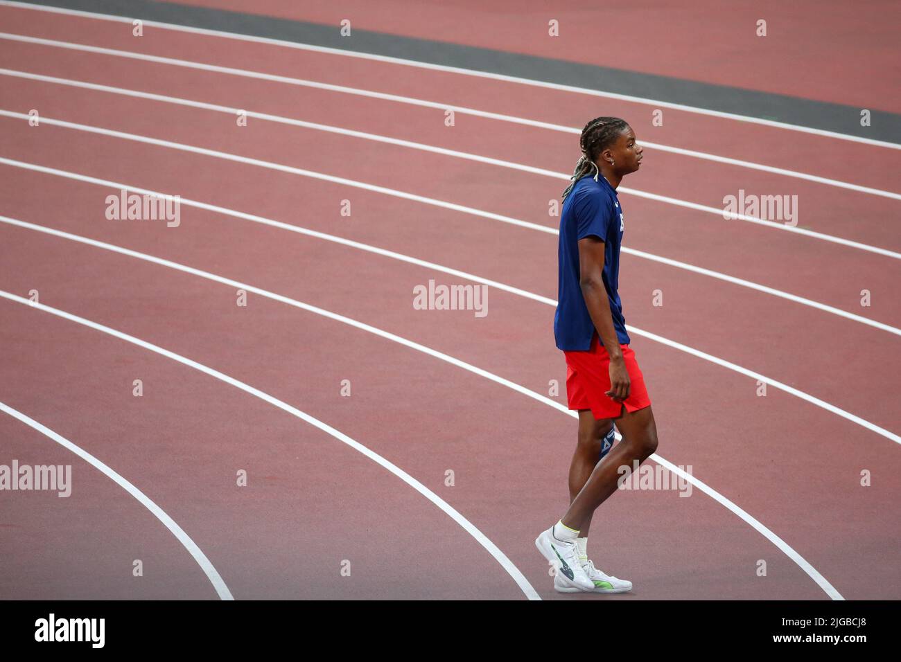 August 01st, 2021 - Tokyo, Japan: JuVaughn Harrison of United States in ...