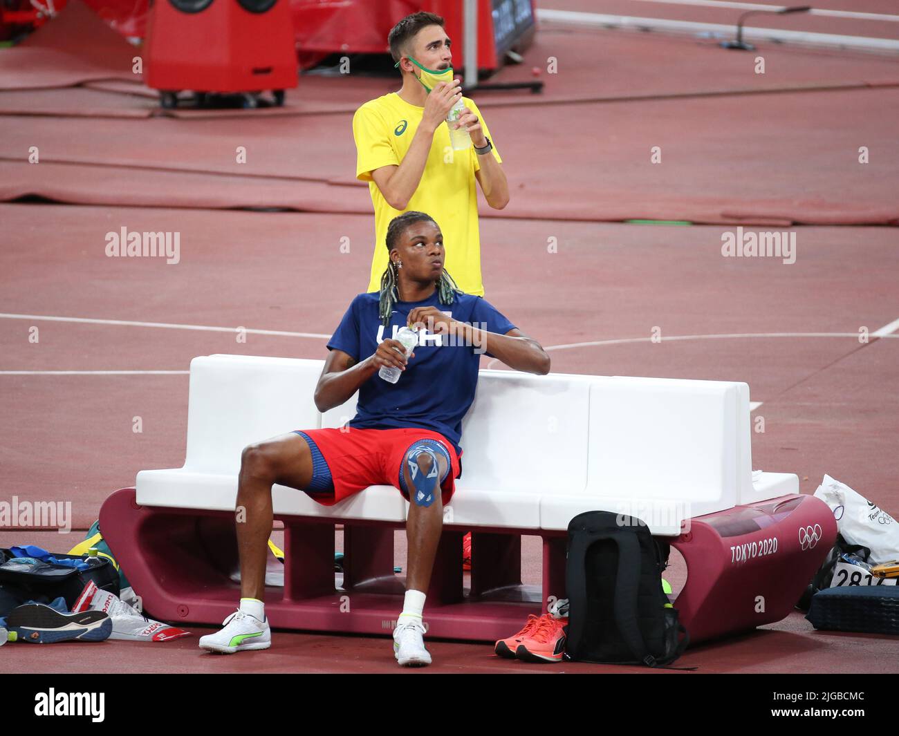 August 01st, 2021 - Tokyo, Japan: JuVaughn Harrison of United States ...